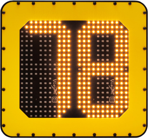LED Vehicle ID Board (2-Digit) Amber