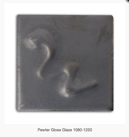 CESCO - PEWTER GLAZE 5387 - 500ml | Wellington Potters Supplies