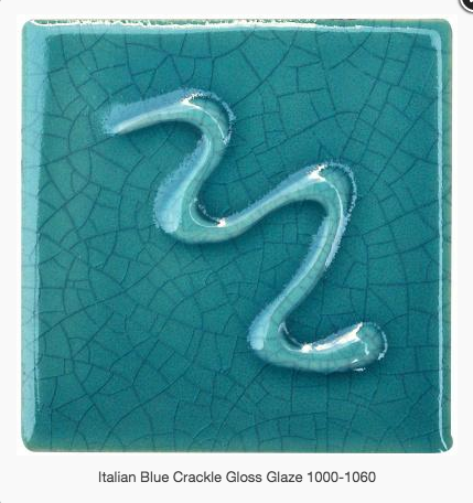 CESCO - ITALIAN BLUE CRACKLE GLOSS GLAZE 6131 - 500ml | Wellington ...