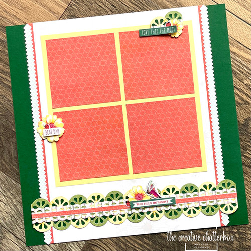 Citrus Slice Border/Layout Instructions | Creative Chatterbox