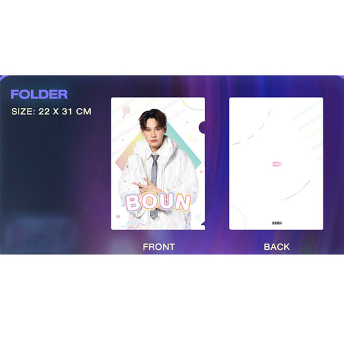 Boun Noppanut - Bouncy Boun Concert Folder | Webuybangkok