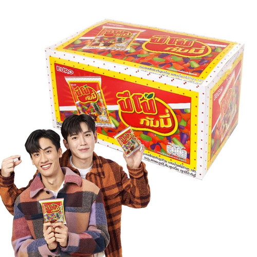 Pipo Gummy Gelatin Jelly Mixed Fruits Flavor 35g. | Webuybangkok