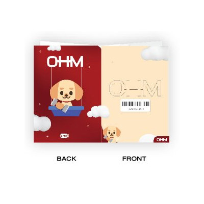 Ohm Pawat - Official Merchandise Passport Cover | Webuybangkok
