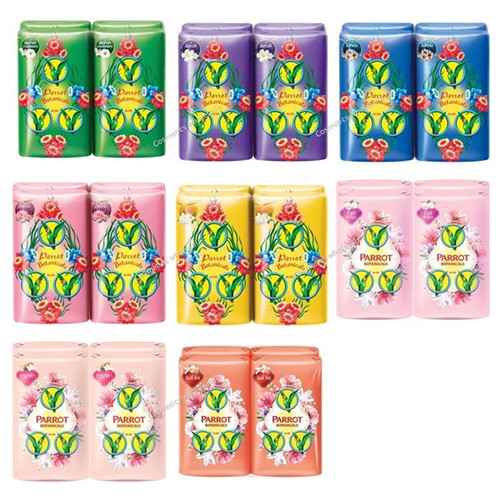 Parrot Thai Botanicals Soap 55g. (Pack of 4) | Webuybangkok