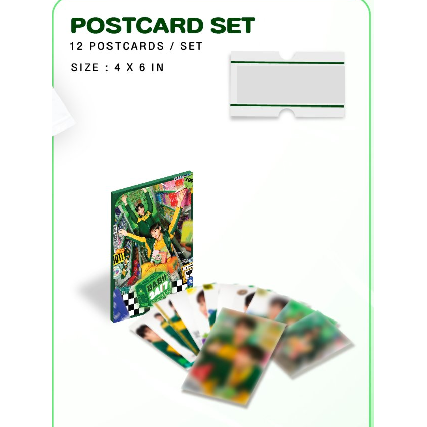 Offgun Babii 24/7 - Postcard Set | Webuybangkok