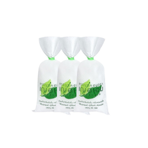 Cheraim Brand Refreshing Camphor Bag 35g.(Pack of 3)