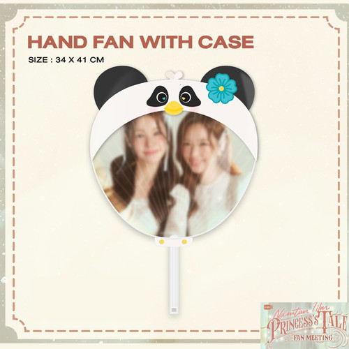 Namtan Film Princess's Tale Fanmeeting - Hand Fan with Case | Webuybangkok