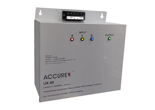 ACCUREX UX40 Three Phase Automatic Phase Shifter with Voltage ...