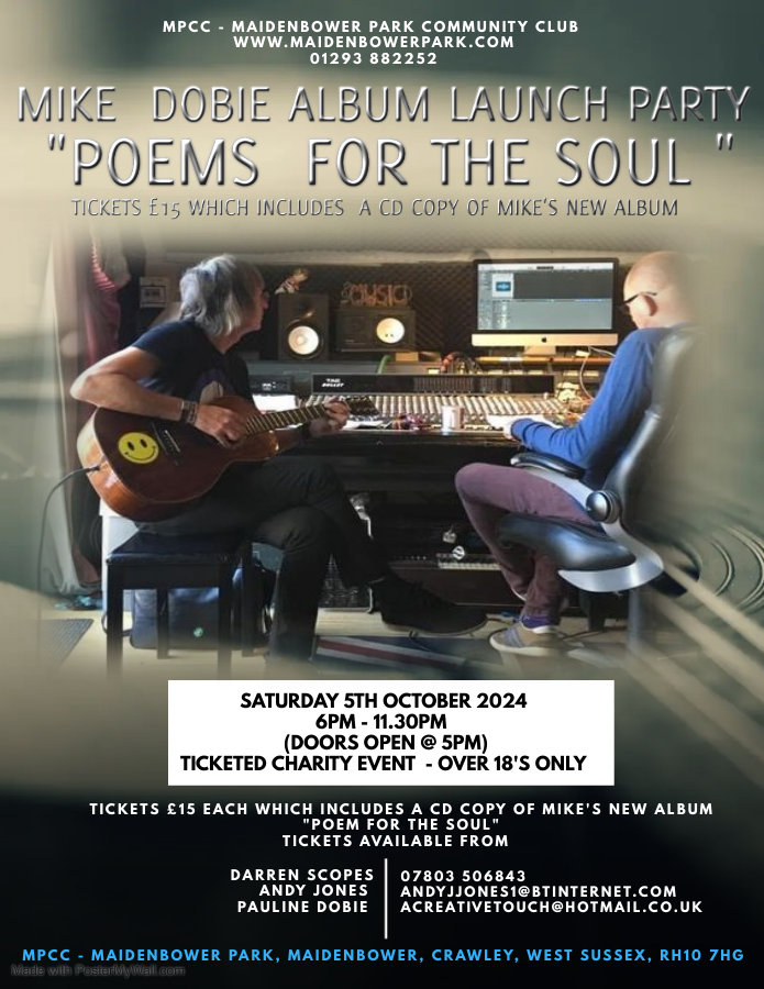Mike Dobie Album Launch | mpcc