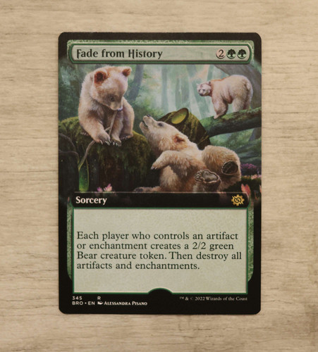 Extended Art Fade From History Artist Proof | Illustrations