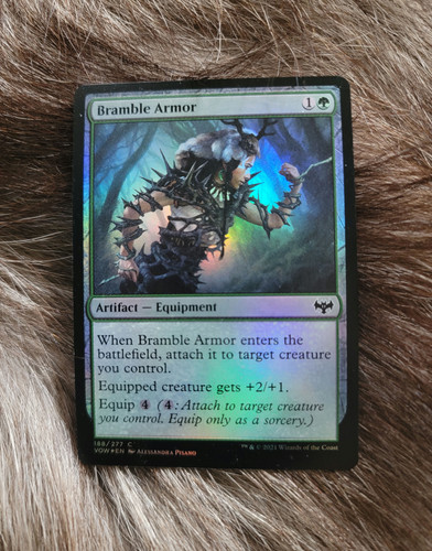 Bramble Armor Foil Artist Proof | Illustrations