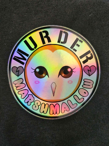 Murder Marshmallow Sticker | Illustrations