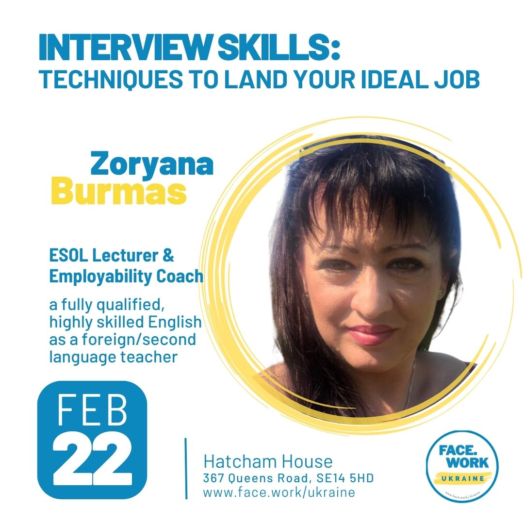 Job Interview with Zoryana Burmas