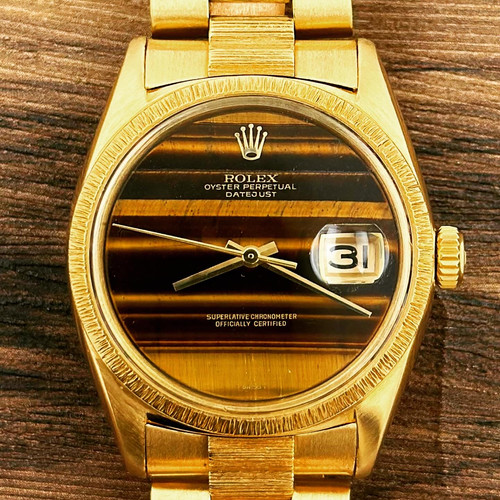 ROLEX DATEJUST REF.1607 "TIGER EYE"(M08192) | Londonwatch
