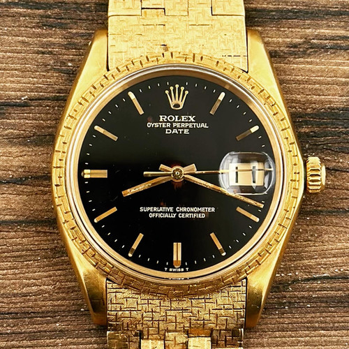 ROLEX DATE REF.1504 "GILT DIAL ORIGINAL BRACELET"(M08307) | Londonwatch