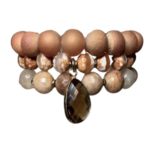 Druzy Stack | Heather Ford Designs