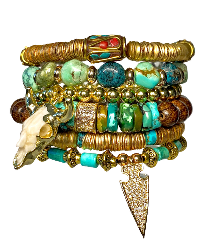 Cow Skull Stack | Heather Ford Designs