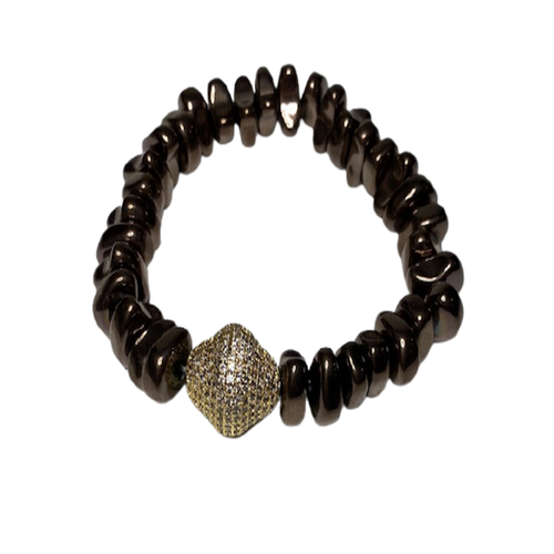 Brown Hematite Bracelet | Heather Ford Designs