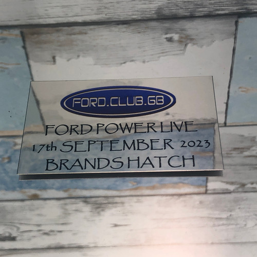 Ford club GB Ford power Plaques 2023 | Ford Club GB