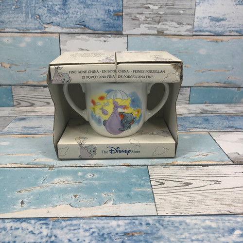 The Disney Store Twin Handled Dumbo Cup Walt Disney Fine Bone China ...