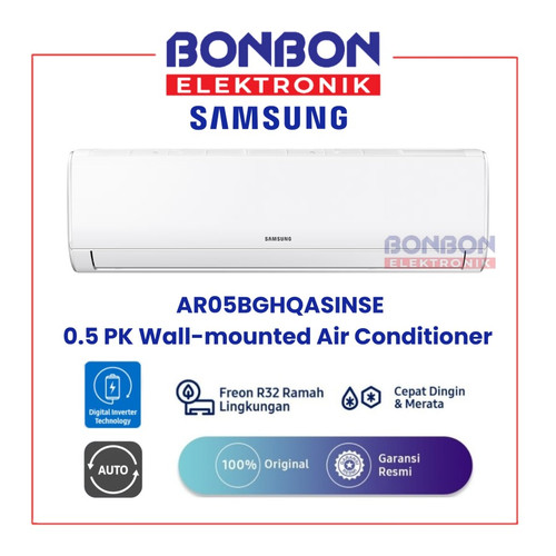 Samsung AC Split 0,5PK AR05BGHQASINSE Wall mounted Air Conditioner ...