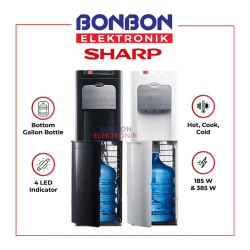 Sharp Dispenser Galon Bawah SWD-72EHL-BK/WH / SWD 72EHL / 72 EHL ...