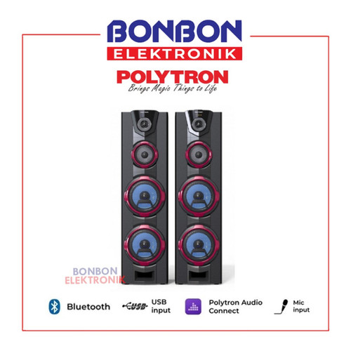 Polytron Active Speaker Bluetooth PAS-8F28 / PAS8F28 | Bonbon Elektronik