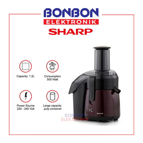 SHARP Juicer EJ-150LP(K) 500watt / EJ150LPK / EJ-150LP-K | Bonbon ...