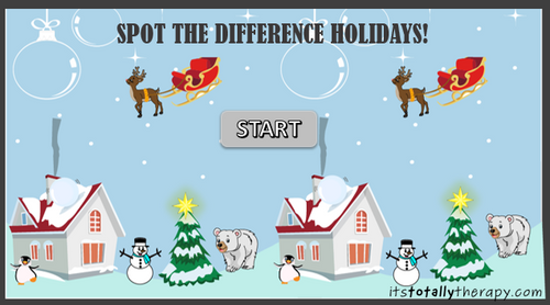 Spot the Difference Holidays | My Site