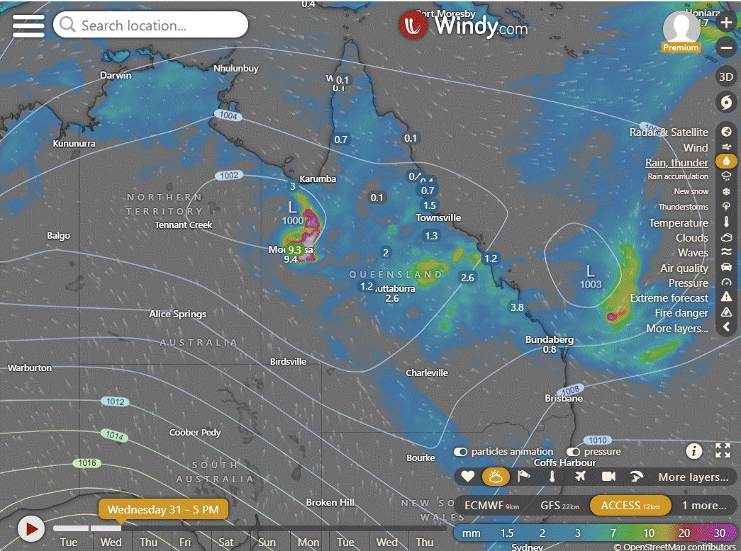 Morning Weather - January 31 - Wally's Weather Australia