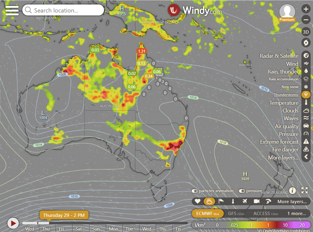 Morning Weather - February 29 - Wally's Weather Australia