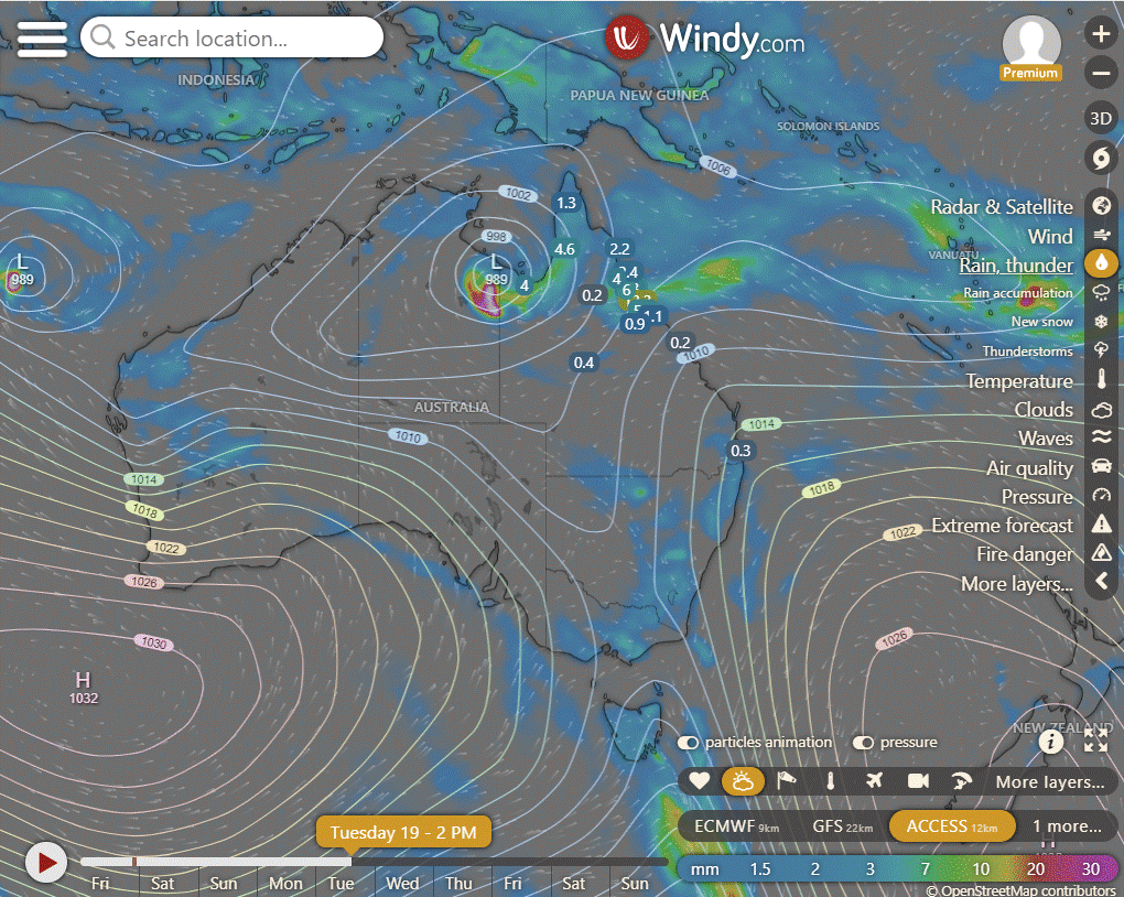 Morning Weather - March 16 - Wally's Weather Australia