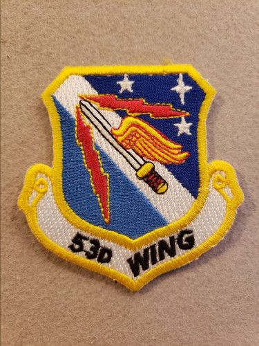 53d Wing Patch | BunkerMilitary
