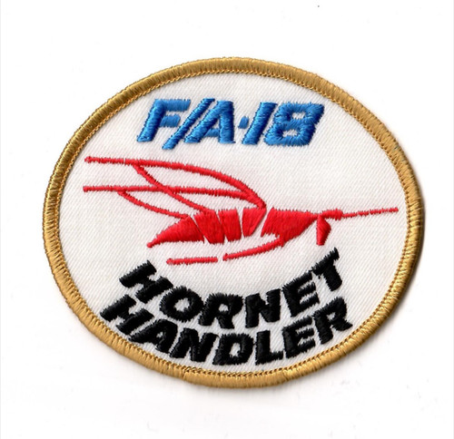 F/A-18 Hornet Handler Patch | BunkerMilitary