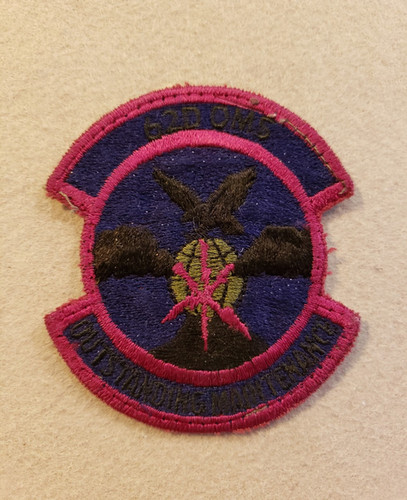 62nd Organizational Maintenance Squadron Patch | BunkerMilitary