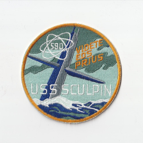 USS Sculpin SSN-590 Patch | BunkerMilitary
