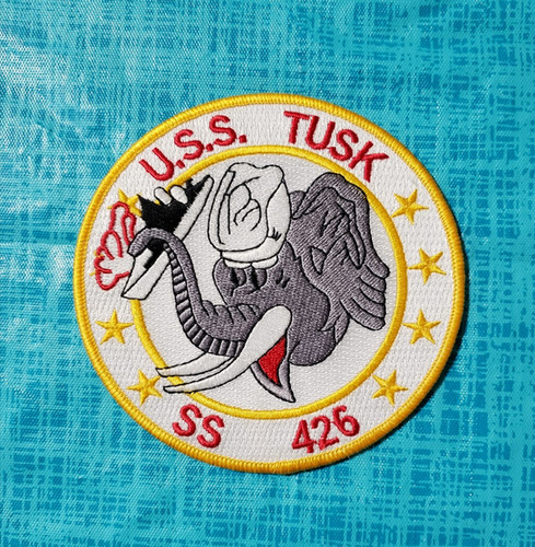 USS Tusk SS-426 patch | BunkerMilitary