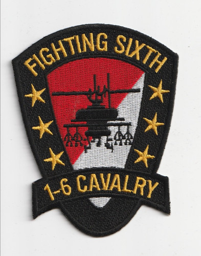 1-6 Air Cavalry Patch - Fighting Sixth | BunkerMilitary