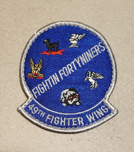 49th Fighter Wing Gaggle Patch | BunkerMilitary