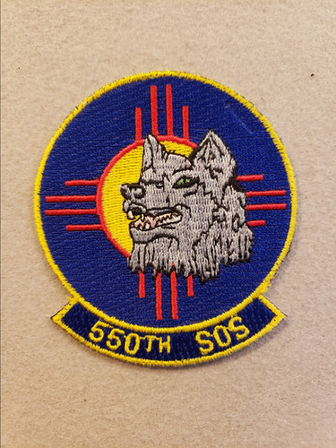 550th Special Operations Squadron Patch | BunkerMilitary