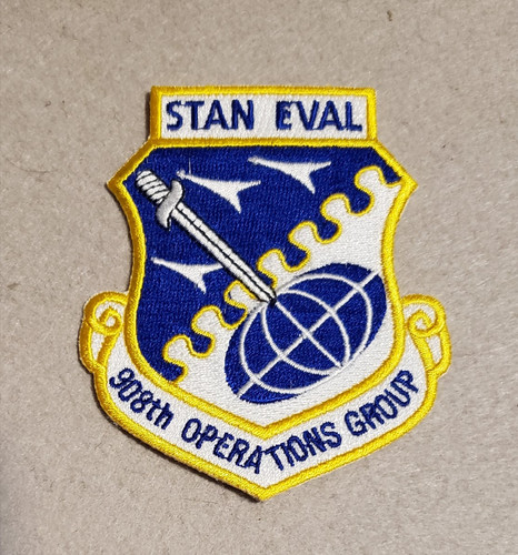 USAF 908th Operations Group Patch - Stan / Eval | BunkerMilitary