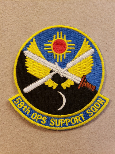 58th Operations Support Squadron Patch | BunkerMilitary
