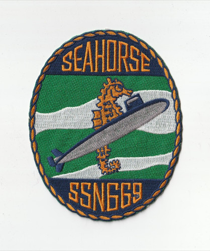 USS Seahorse SSN-669 Patch | BunkerMilitary