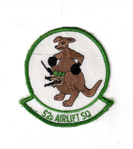 52d Airlift Squadron Patch | BunkerMilitary