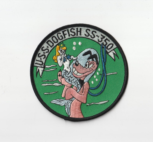 USS Dogfish SS-350 Patch | BunkerMilitary