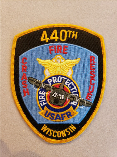 Wisconsin ANG 440th Fire - Crash & Rescue Patch | BunkerMilitary