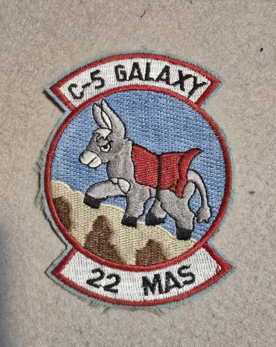 22nd Military Airlift Squadron Patch | BunkerMilitary