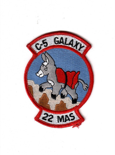 22nd Military Airlift Squadron Patch | BunkerMilitary