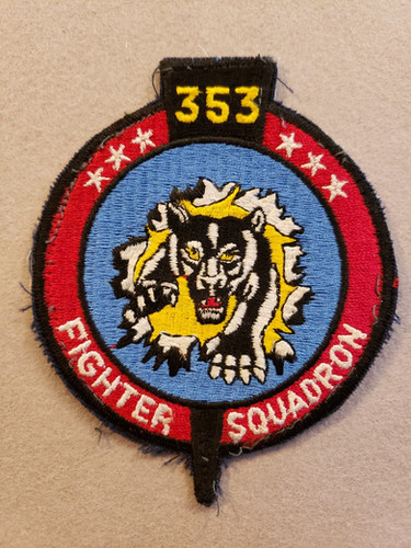 353rd Tactical Fighter Squadron Patch | BunkerMilitary