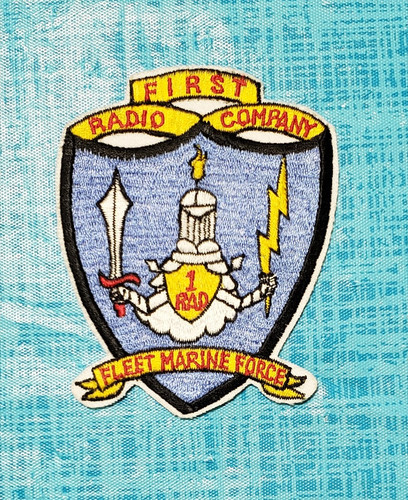 1st Radio Company FMF patch | BunkerMilitary
